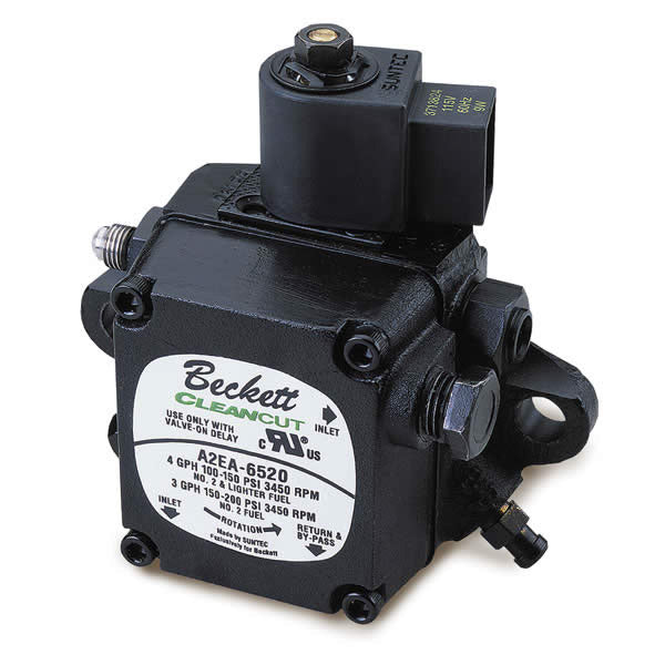BECKETT A2EA-6520 CLEAN CUT FUEL PUMP w/SOLENOID - Wash Depot