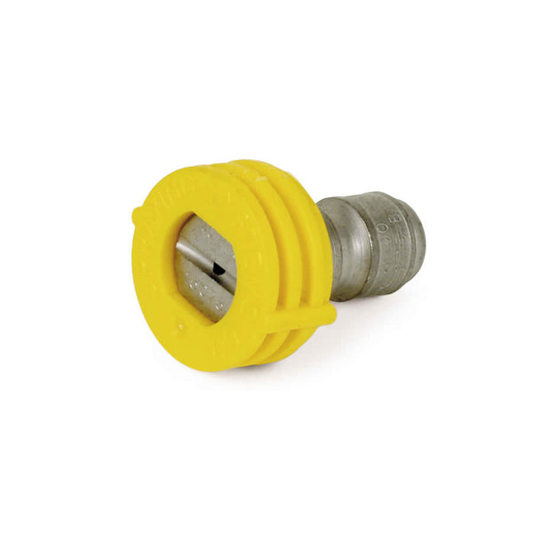 SPRAYING SYSTEMS CO. 15 DEG STAINLESS STEEL YELLOW NOZZLE - Wash Depot